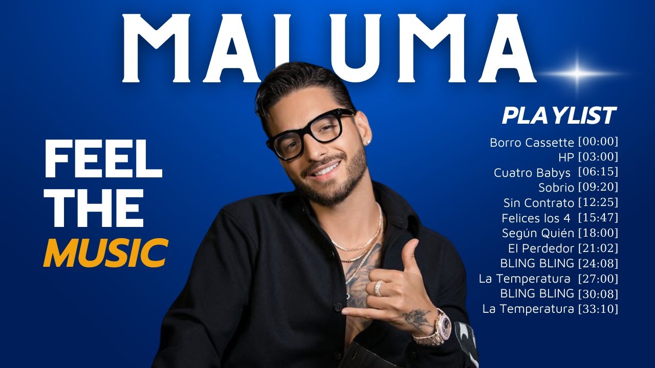 MALUMA Mix Éxitos 2024 | Sobrio | Según Quien (Álbum Completo) - YouTube