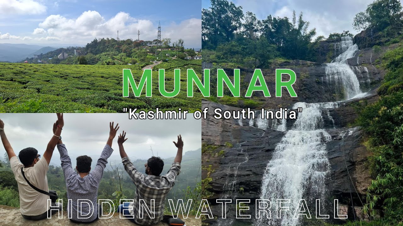 Munnar "Kashmir of South India" - Exploring hidden waterfall. - YouTube
