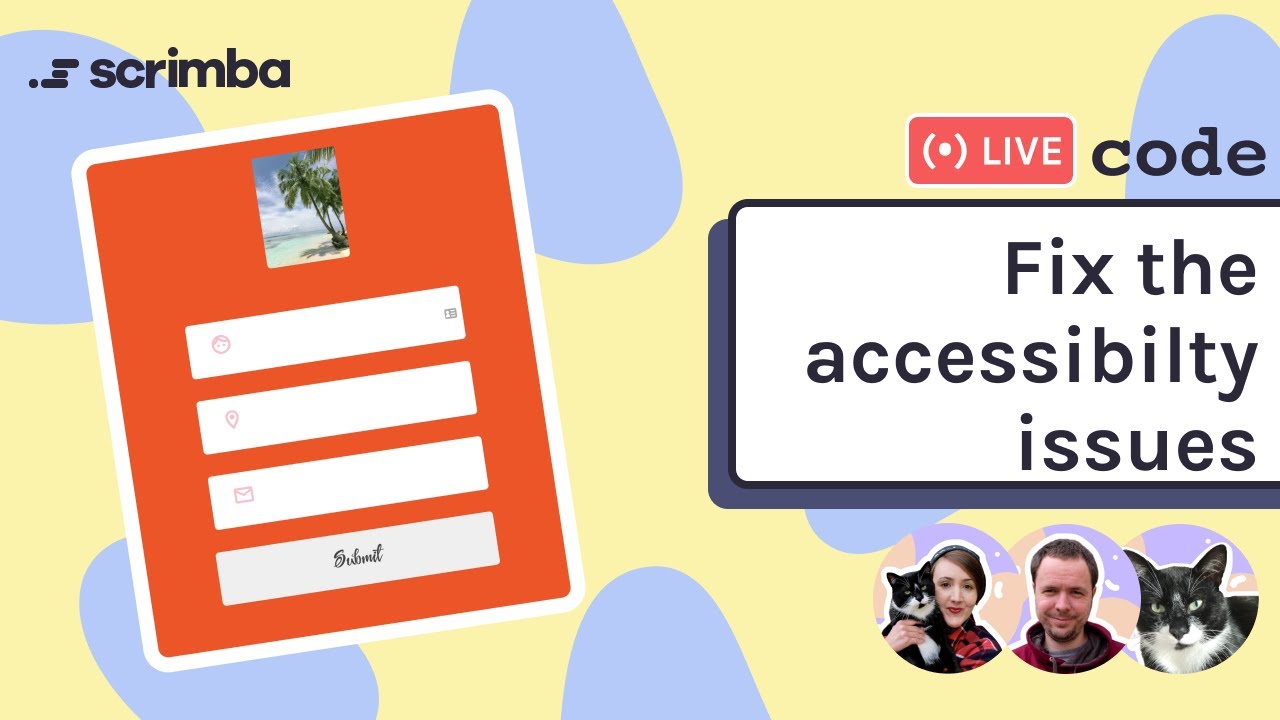 Fixing the accessibility issues LIVE with HTML and CSS Fixing the accessibility issues LIVE with HTML and CSS