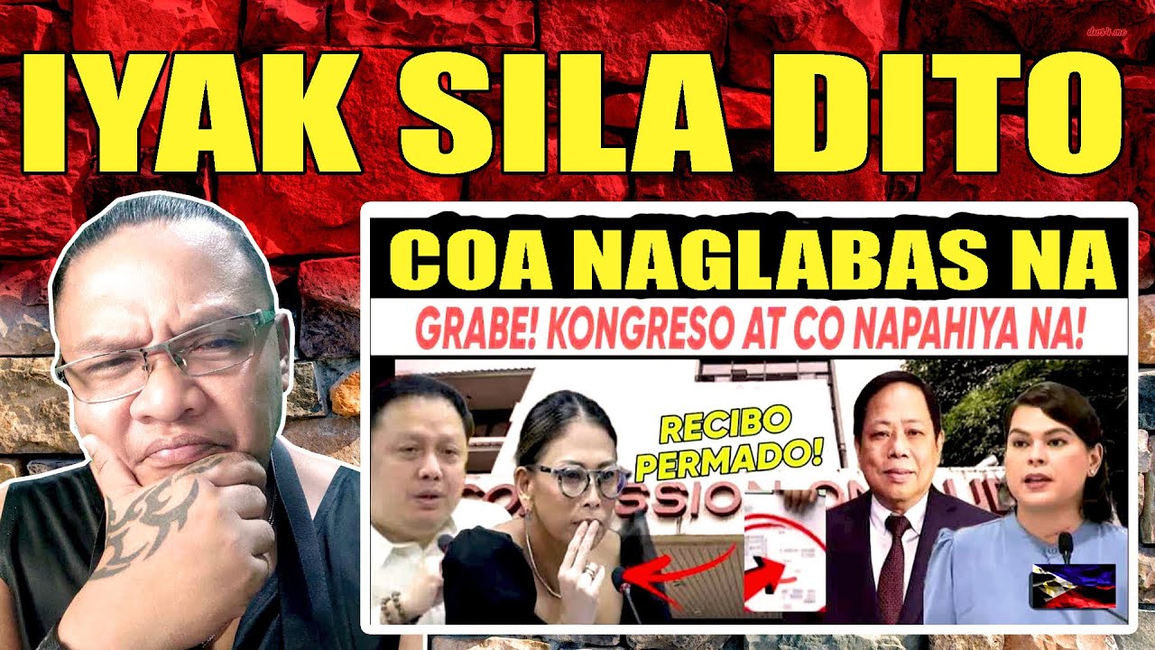 KAKAPASOK LANG! COA KUMANTA NA! NAGULANTANG ANG LAHAT RESIBO PIRMADO VP SARA/REACTION VIDEO ...