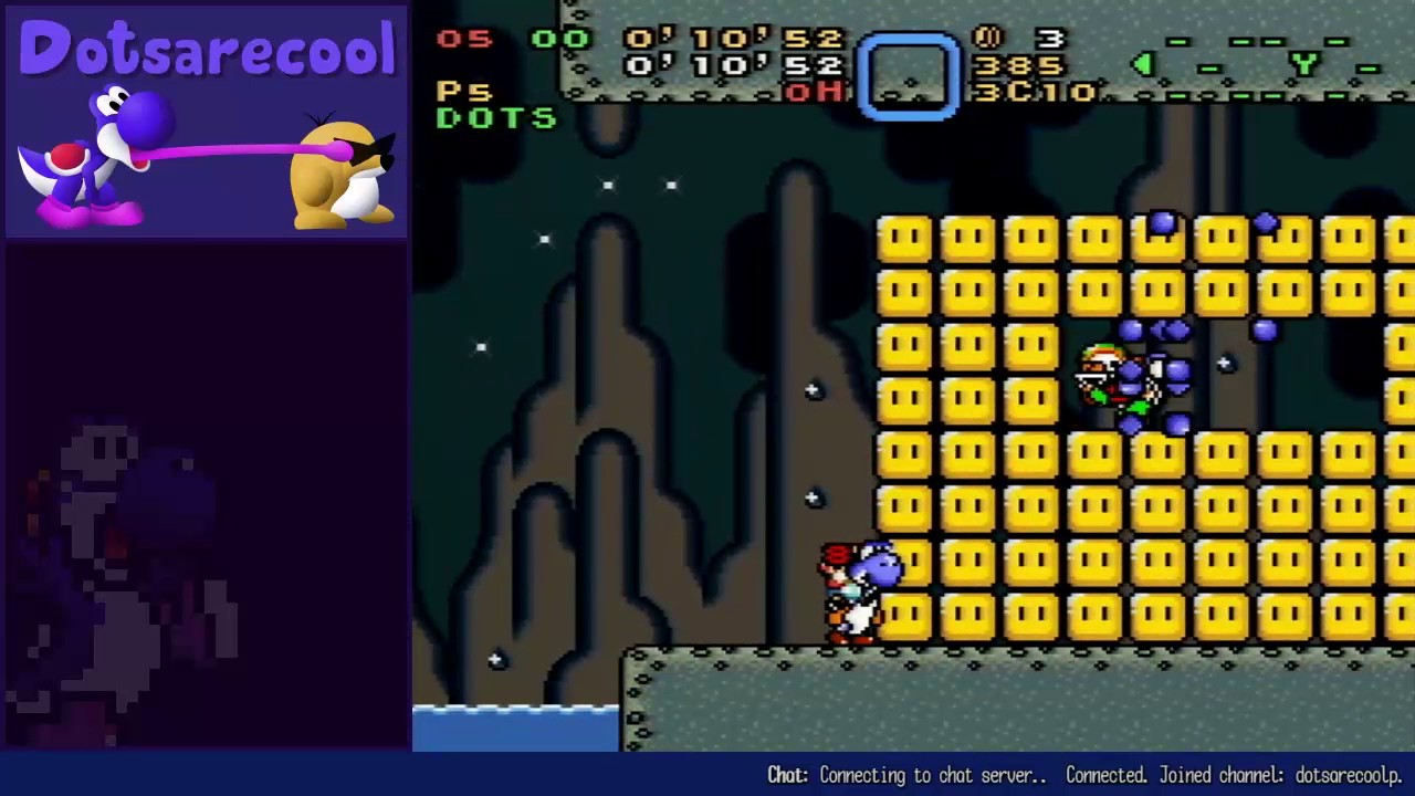 Super Mario World - Valley of Bowser 1 Cloud Item Swap - YouTube