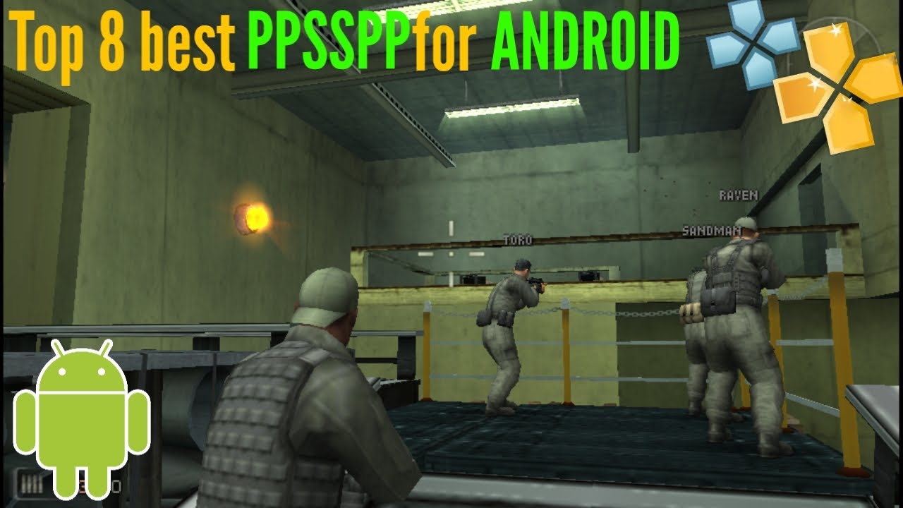 Top 8 best PPSSPP Games For Android! - YouTube