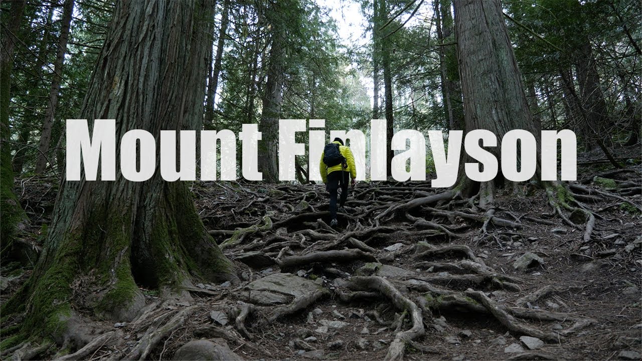 Mount Finlayson Day Hike, Going Minimalist - YouTube