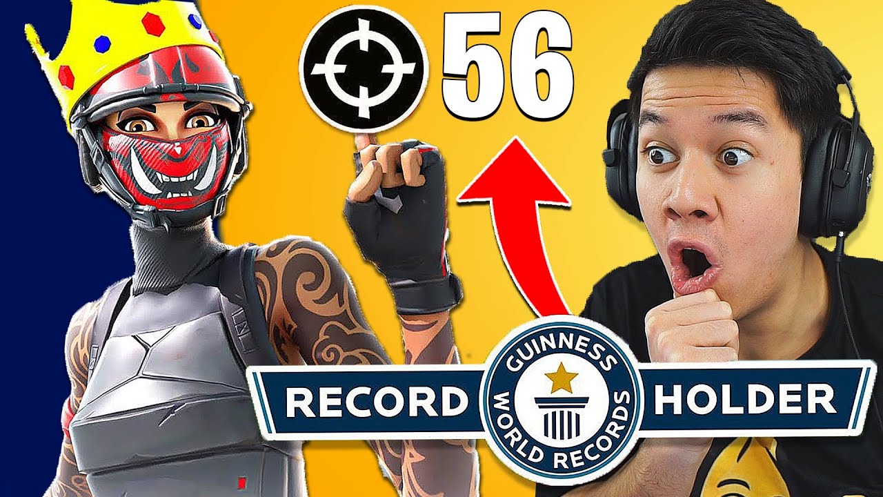 REAGERER PÅ VERDENSREKORD I FORTNITE FNCS *56 KILLS* - YouTube