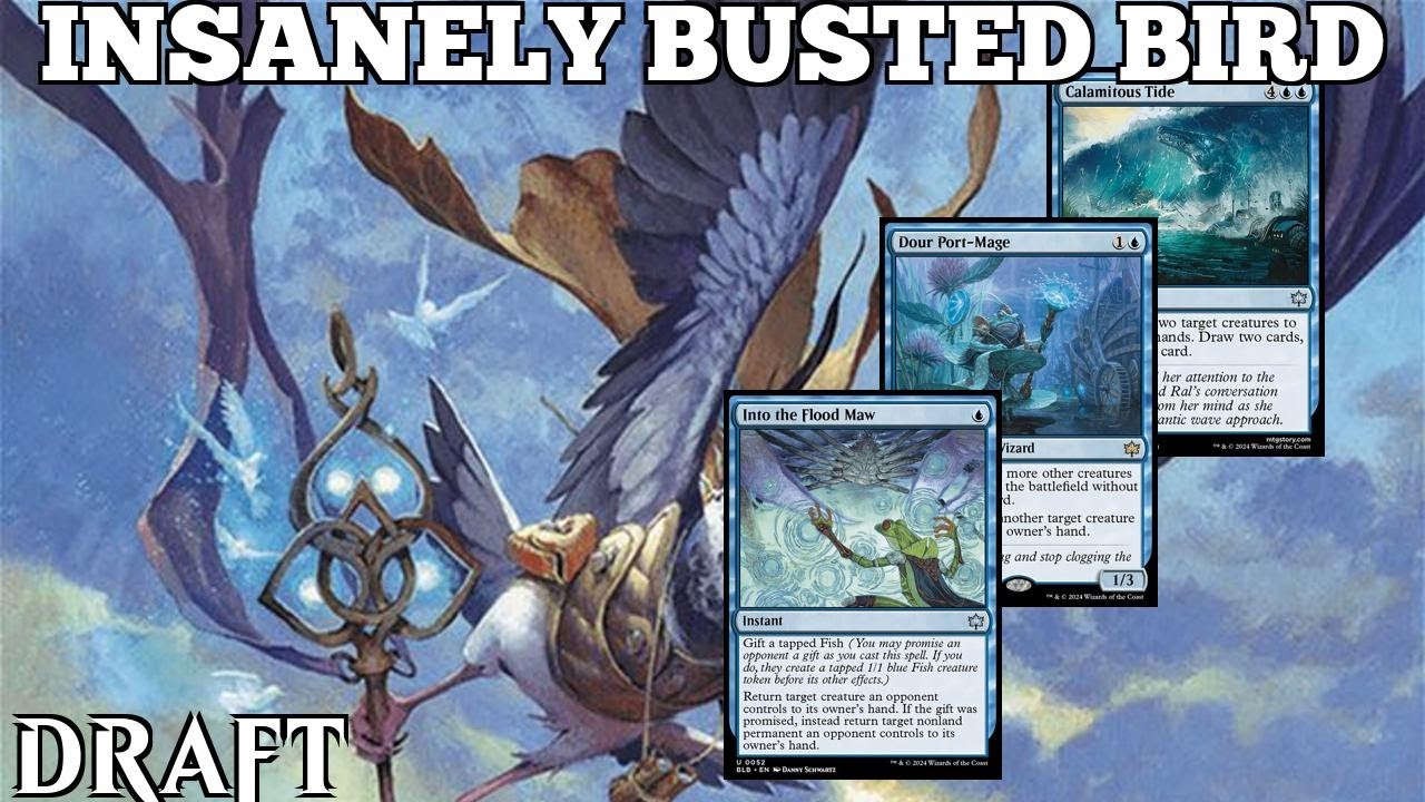 INSANELY BUSTED BIRD | Bloomburrow Draft | MTG Arena - YouTube