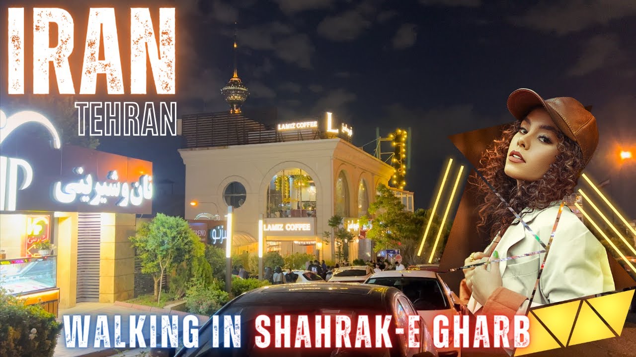 IRAN Vlog🇮🇷 Walking in Shahrak e Gharb, Tehran 4k - YouTube