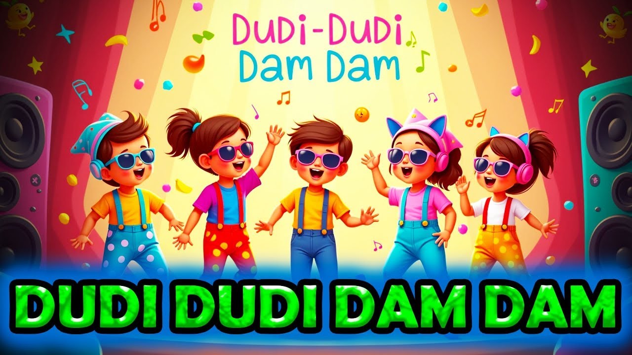 Dudi Dudi Dam Dam Dance | Kids Cartoon | Kids Dance | Adorable Dose ...