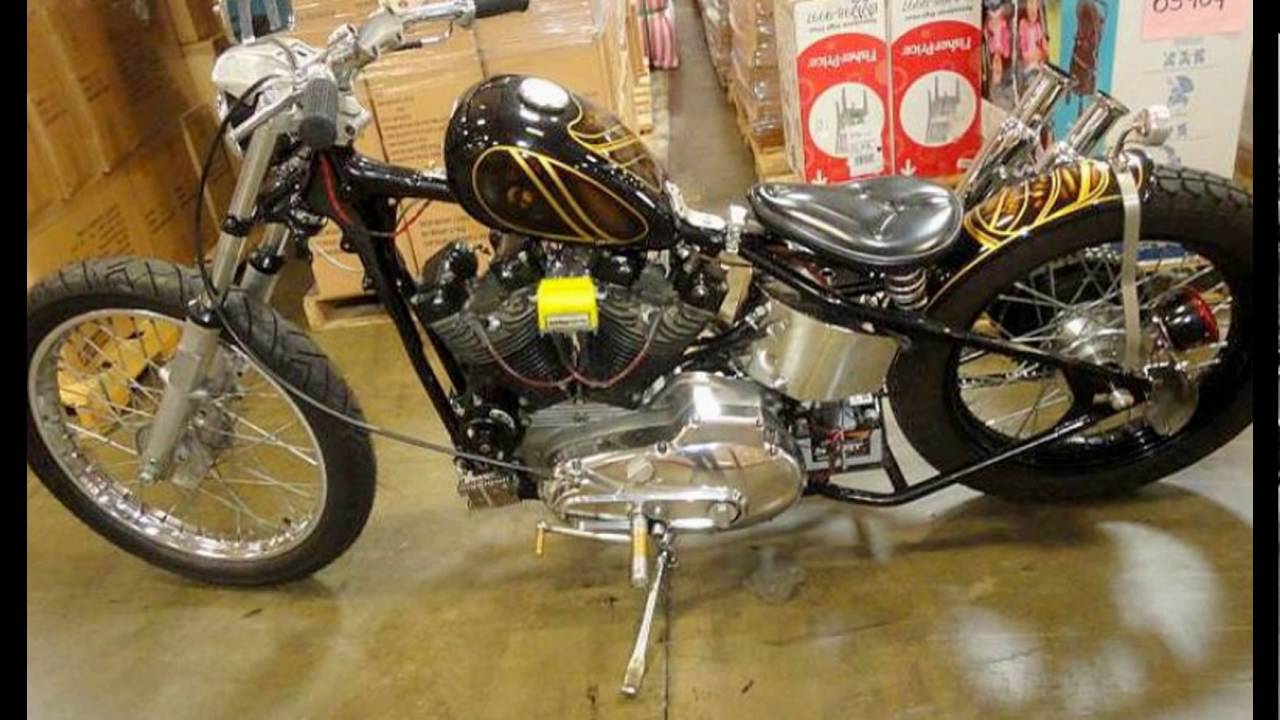 Forsale!! 1977 Ironhead Rigid Chopper!! RIDE★ON - YouTube