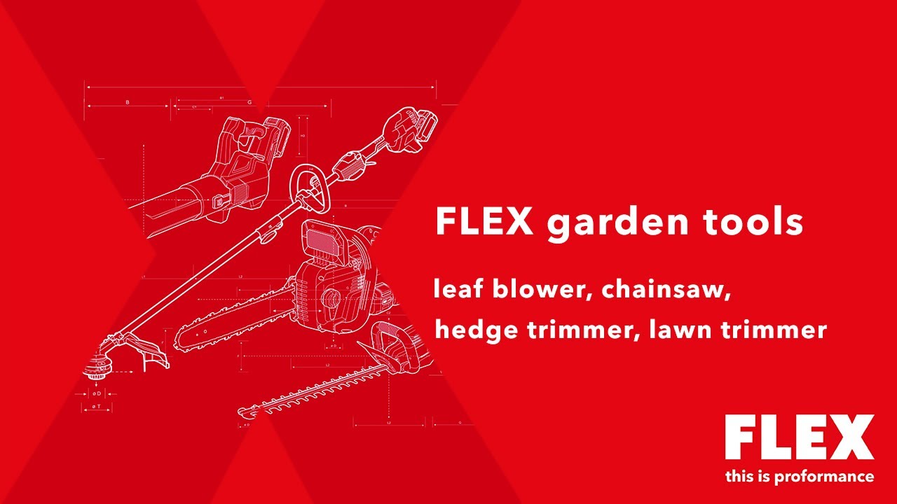 Spring is on its way! FLEX 18 V garden tools - YouTube