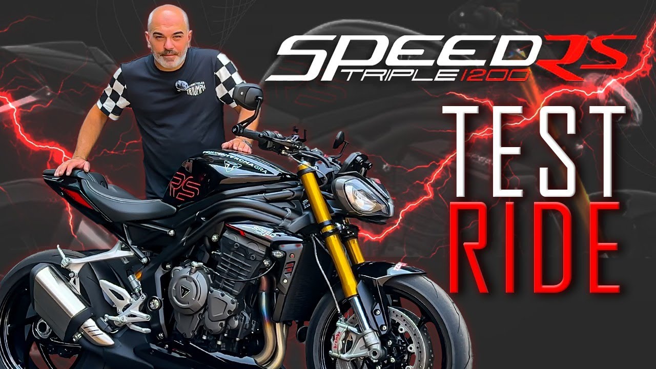 SPEED TRIPLE 1200 RS 2025. Migliora con le Ohlins elettroniche? - YouTube