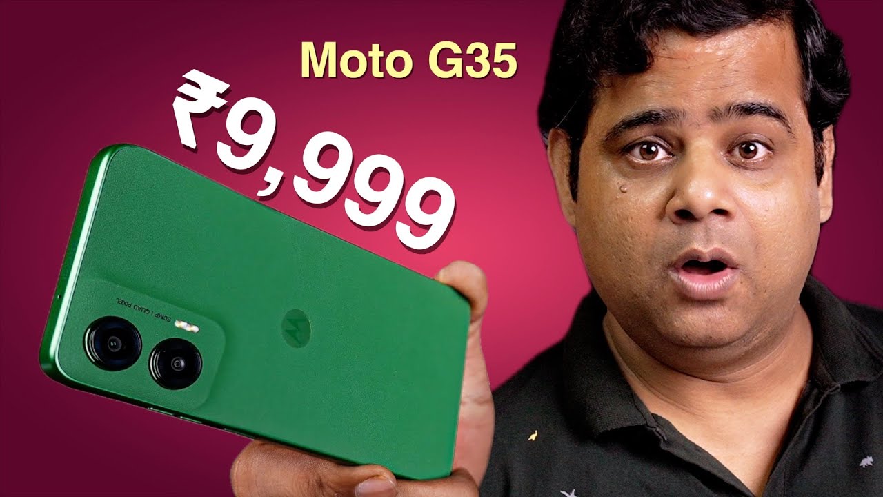 Moto G35 5G - Best Value Smartphone Under ₹10,000! - YouTube