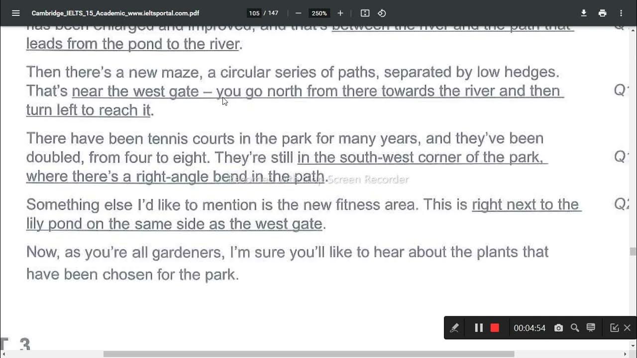 IELTS Listening solved Part 2 15 2 2 - YouTube