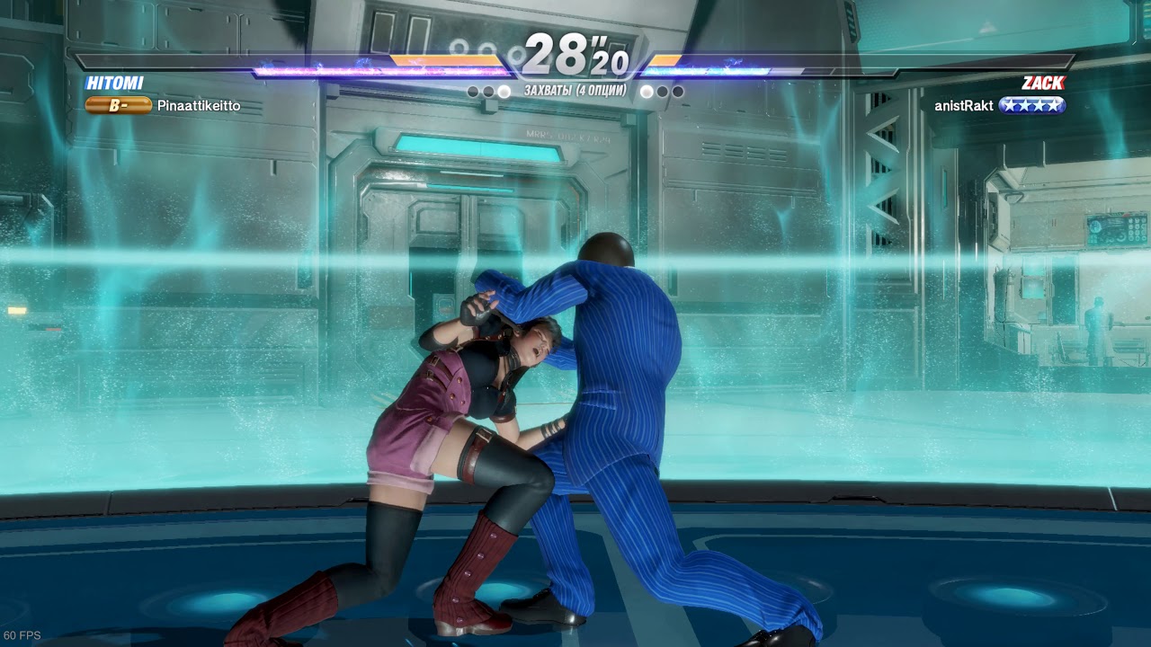 DOA6, anistRakt, Zack Vs Pinaattikeitto, Hitomi, 4k - YouTube