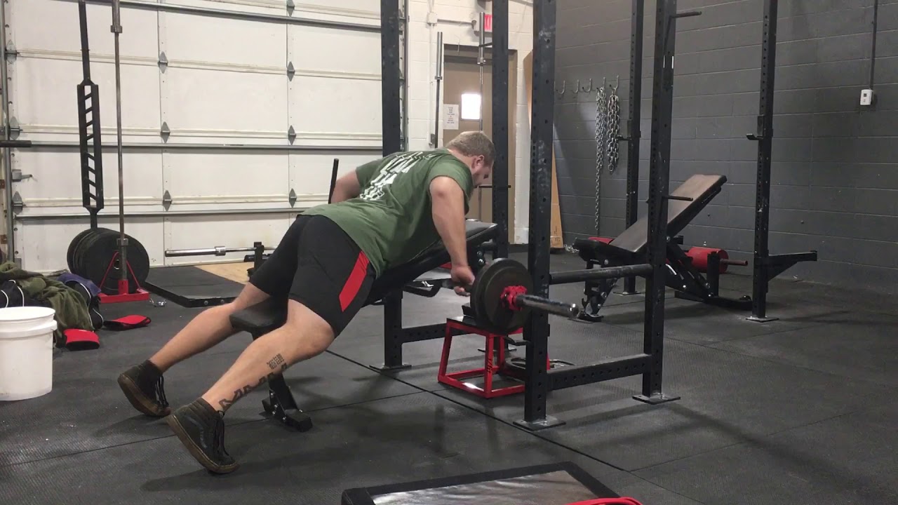 Incline Seal Row - YouTube