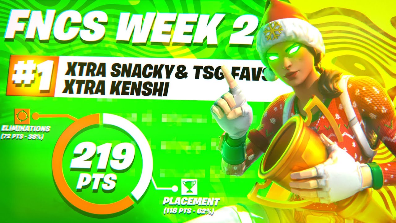 1ST PLACE In TRIO FNCS FINALS w/ Favs & Kenshi 🏆 | Snacky - YouTube