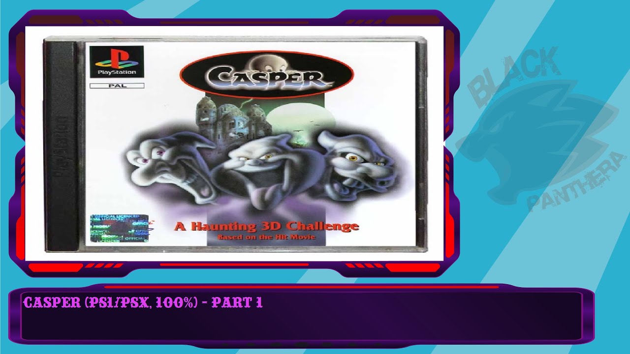 Casper (PS1/PSX, 100%) - Part 1 + PS5 Презентация + IGN Expo Day 2 ...