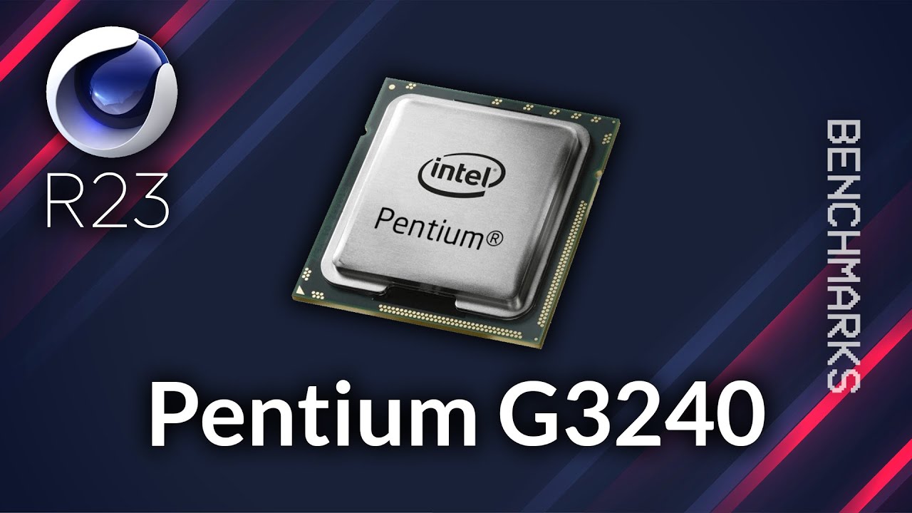 Cinebench R23 Intel Pentium G3240 3.10 GHz - YouTube