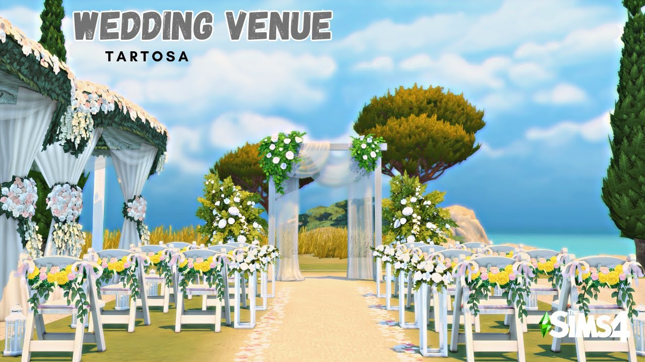 Tartosa Wedding Venue | NoCC | Stop Motion | Community Lots | The Sims 4 - YouTube