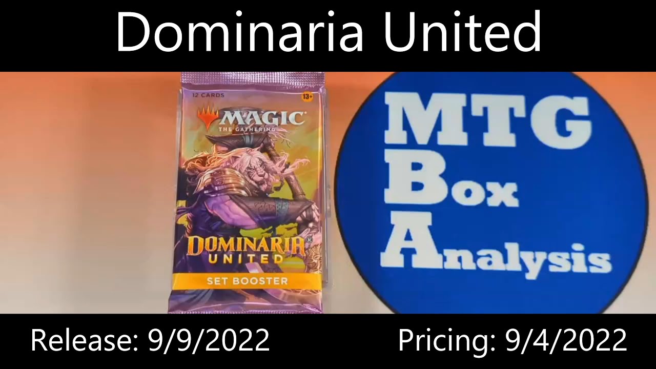Dominaria United - Set Booster Pack - YouTube