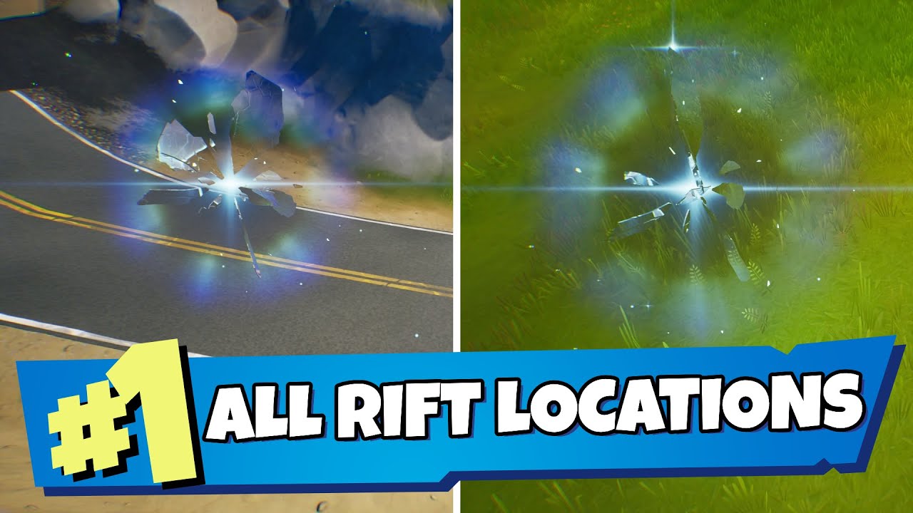 All Rift Locations Fortnite Season 4 - Fortnite XP Xtravaganza ...