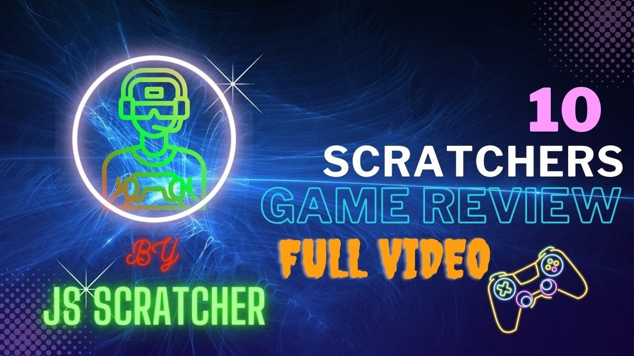 Reviewing 10 Scratchers Game in Scratch full video - YouTube