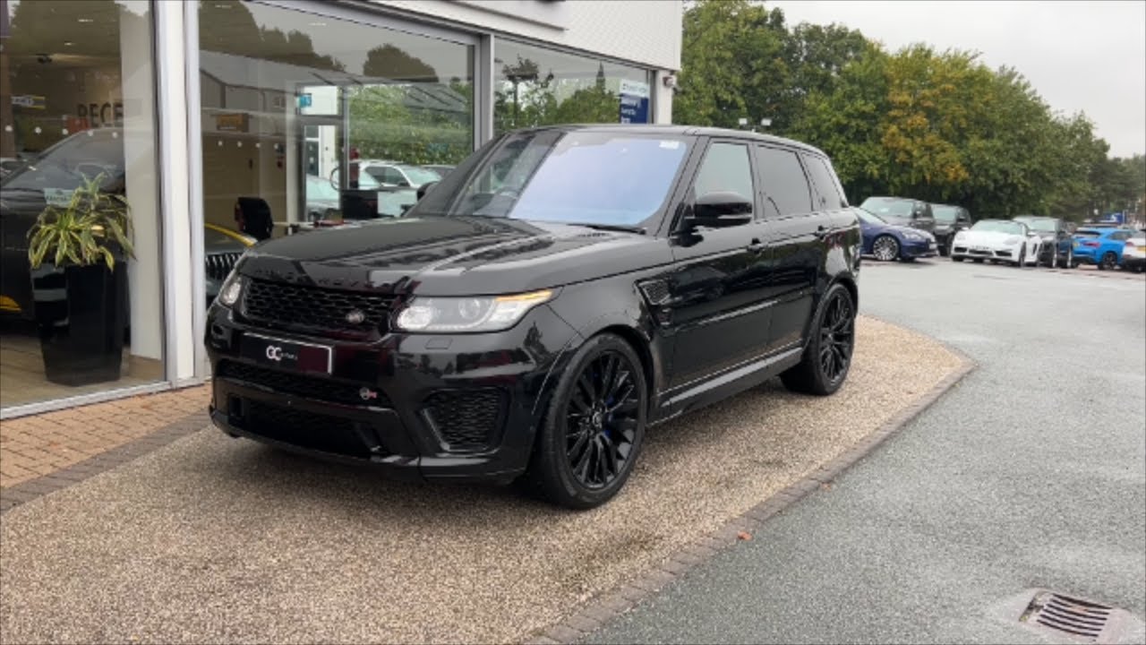 2017 Land Rover Range Rover Sport V8 SVR Auto 4WD | GC Motors - YouTube