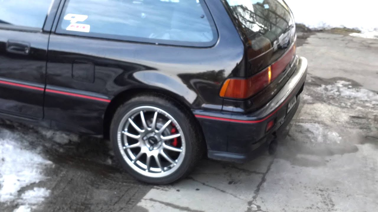 Honda civic ed7 turbo - YouTube