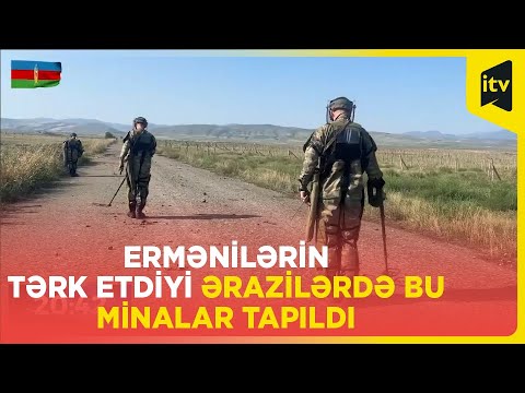 Azərbaycan Ordusu Qarabağı mina və partlamamış döyüş sursatlarından təmizləyir