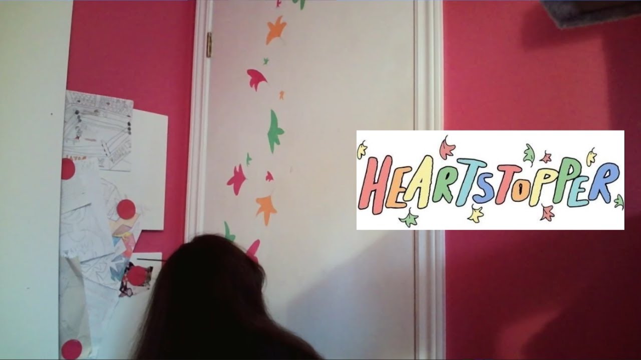 Painting the Heartstopper Leaves On My Door - YouTube