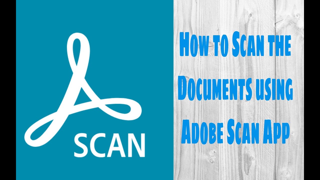 Adobe Scan App Demo - YouTube