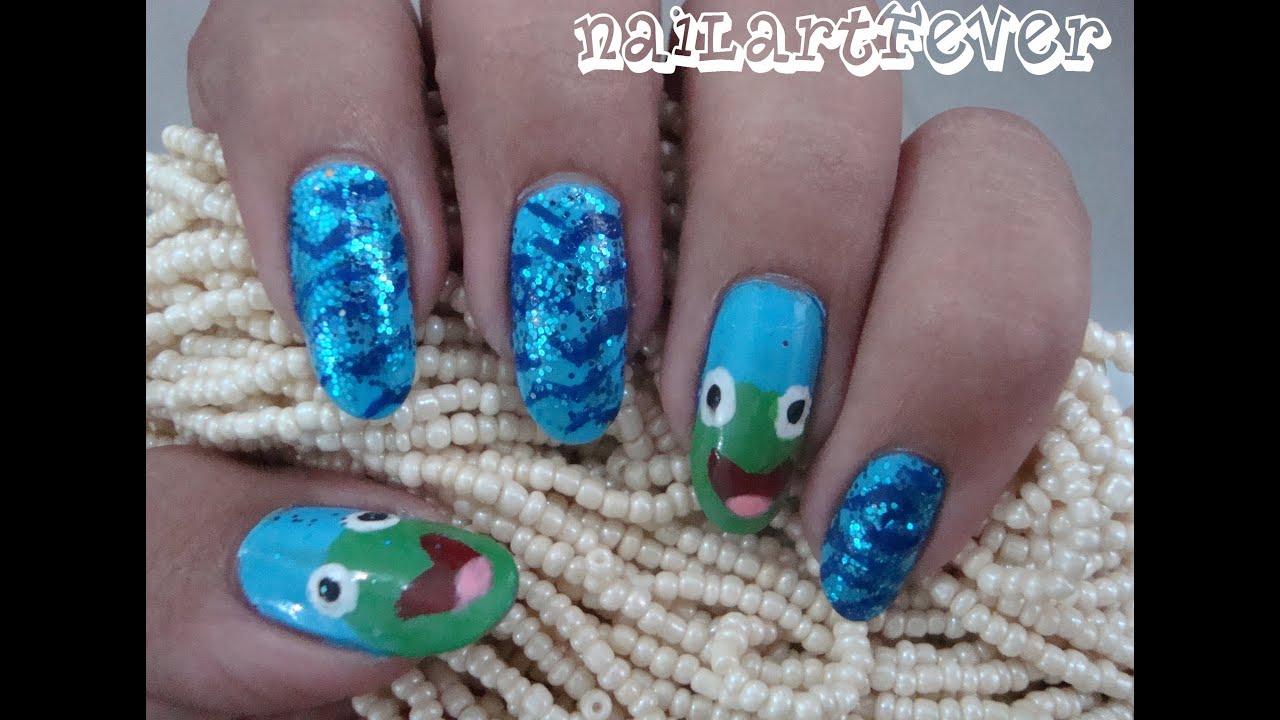 Kermit the frog nails ! - YouTube