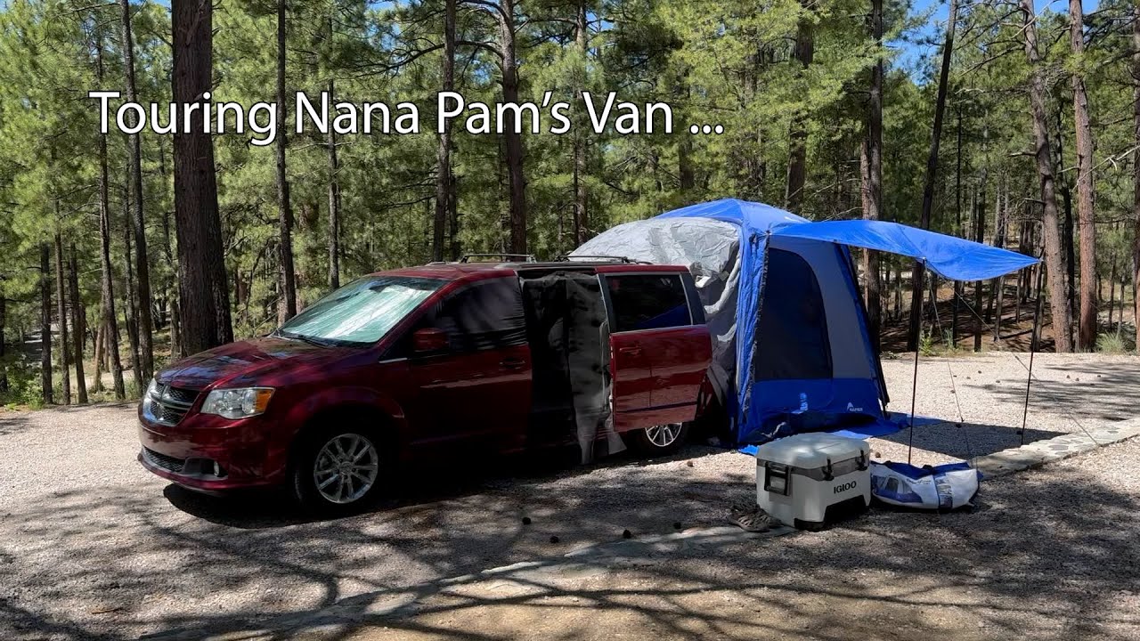 Touring Nana Pam's Van - YouTube