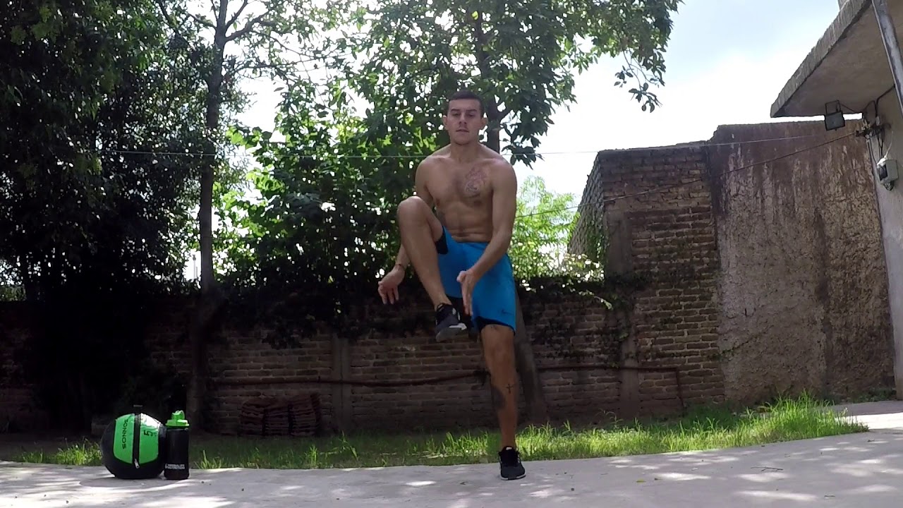 ABD toques al talon interno - YouTube