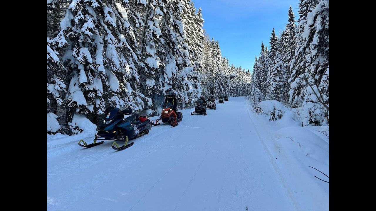 Long Miles on Ontario Snowmobile Trails — Day 1 | Wawa to Hearst - YouTube