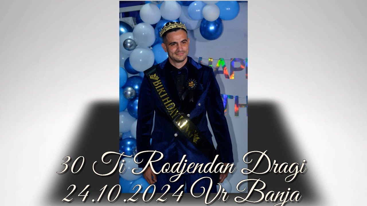 30 TI RODJENDAN DRAGI KING 24.10.2023 VR BANJA PART1 (STUDIO BEKO) 4K ...