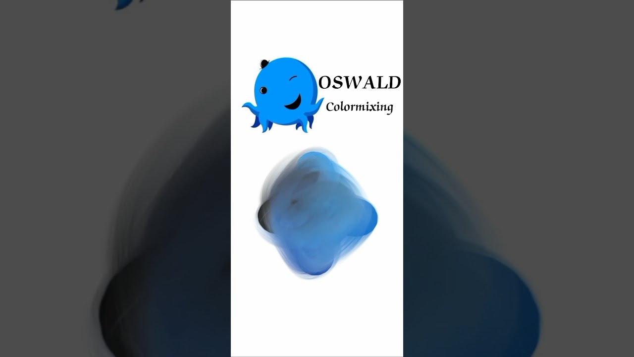 Colormixing | satisfying video | Oswald color mix #amazing # ...