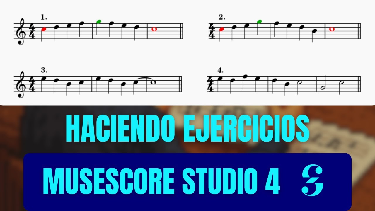 ¿Cómo hacer una plantilla de ejercicios? / Tutorial Musescore Studio 4.6 ️👩‍💻 - YouTube