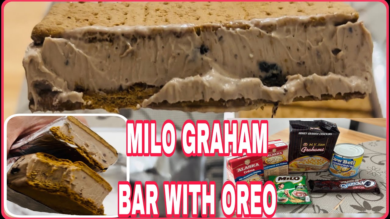 MILO/OREO GRAHAM BAR/Rhein_khulet channel#trending - YouTube