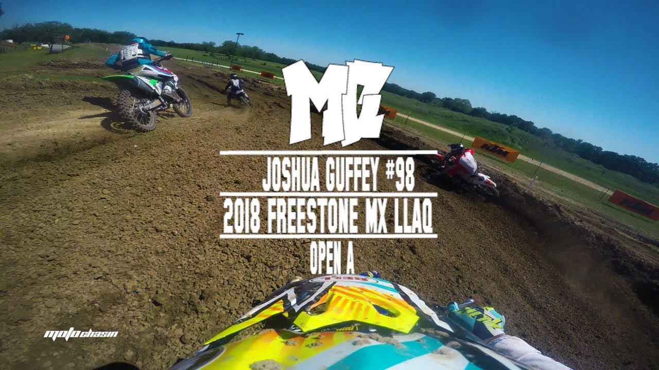 How to Make 1st Lap Passes! Ft. Joshua Guffey at 2018 Freestone MX LLAQ -MotoChasin - YouTube