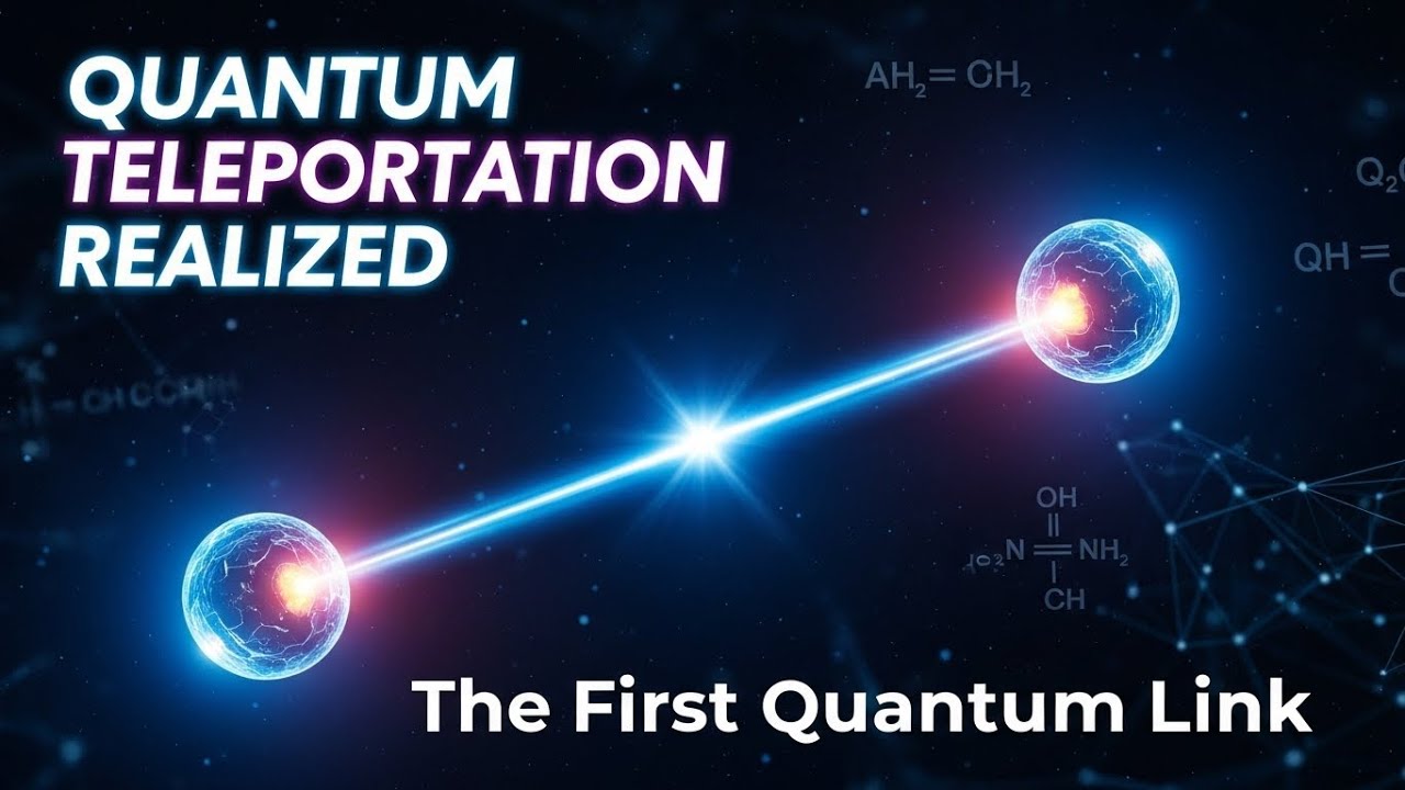 Quantum Teleportation Just Became Reality: The First Quantum Link ...