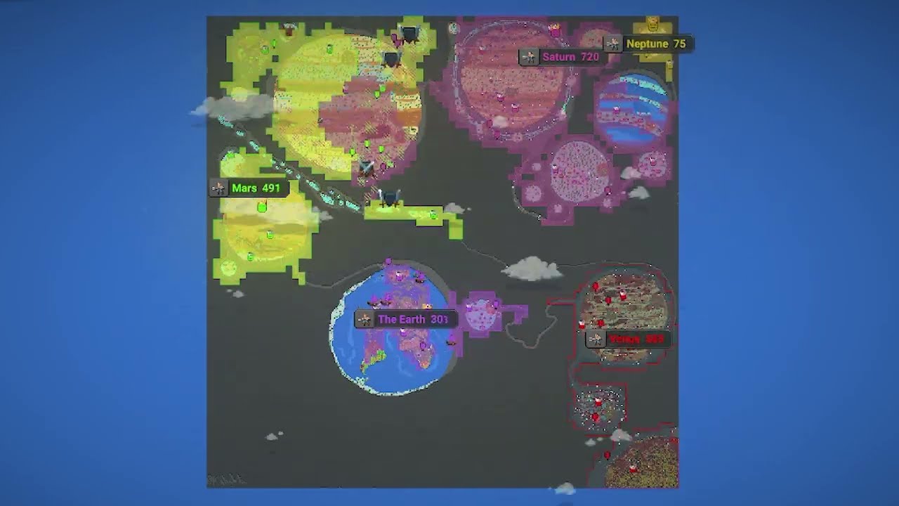 Space Battle in Worldbox! - YouTube