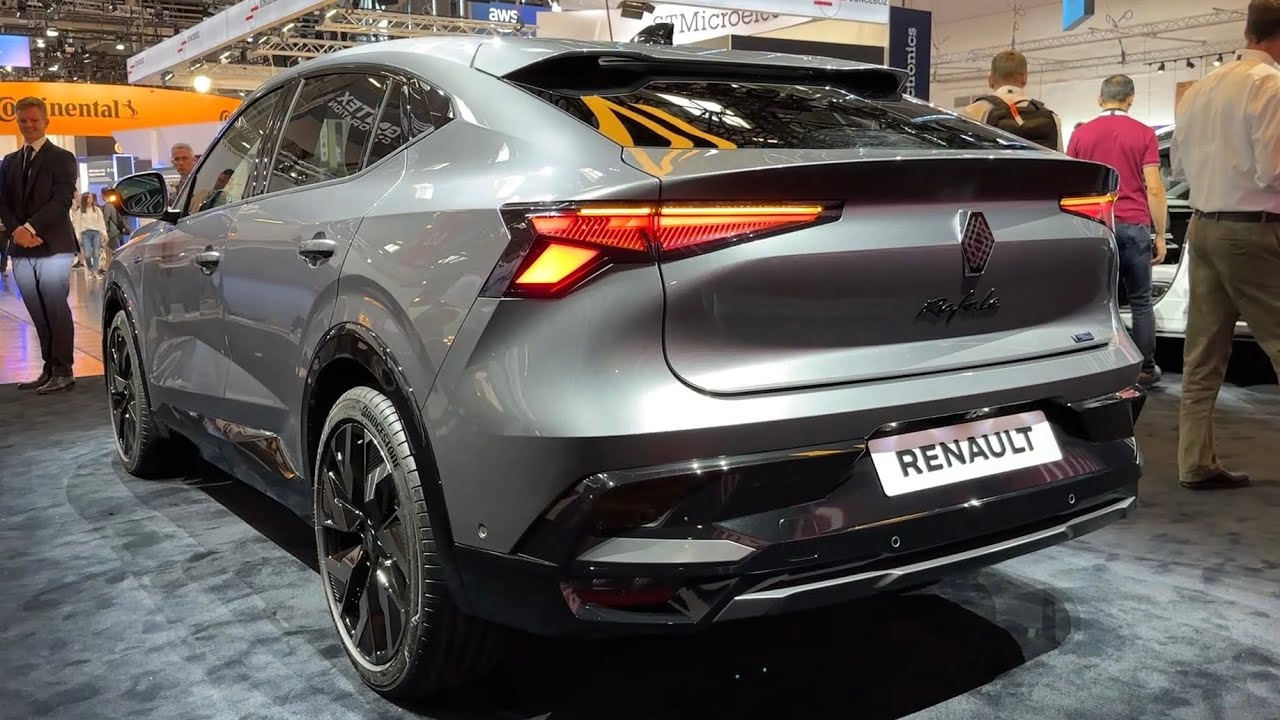 RENAULT RAFALE 2024 - PRACTICALITY test & trunk space - YouTube
