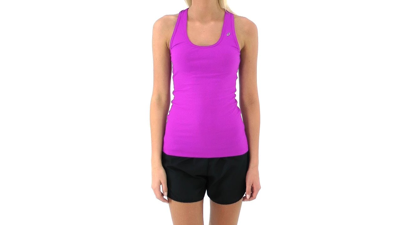 Asics Women's Rib Running Racerback | SwimOutlet.com - YouTube