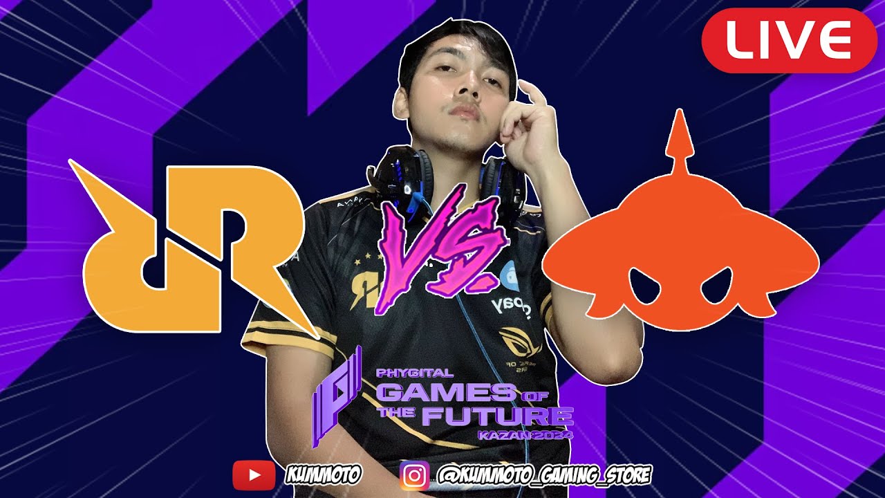 🔴(LIVE) ADA DLARR COYY ! RRQ VS BURMESE GHOULS GAME OF FUTURE 2024 | Top Up di @kummoto_gaming ...