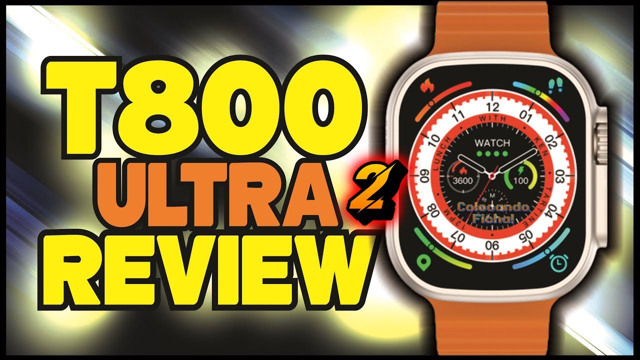 Smartwatch T800 Ultra 2 - Unboxing e Review + Aplicativo (Completo 2024 ...