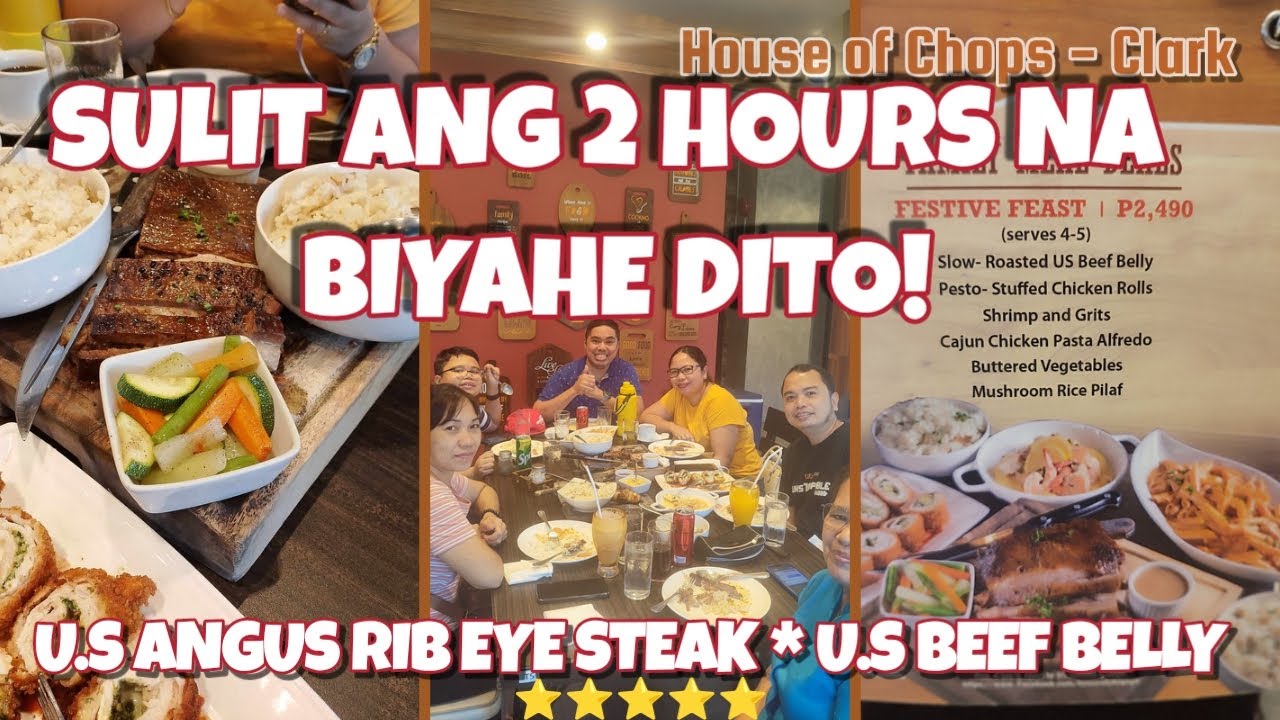HOUSE OF CHOPS - CLARK | The best steak and beef belly in town! Clark ...