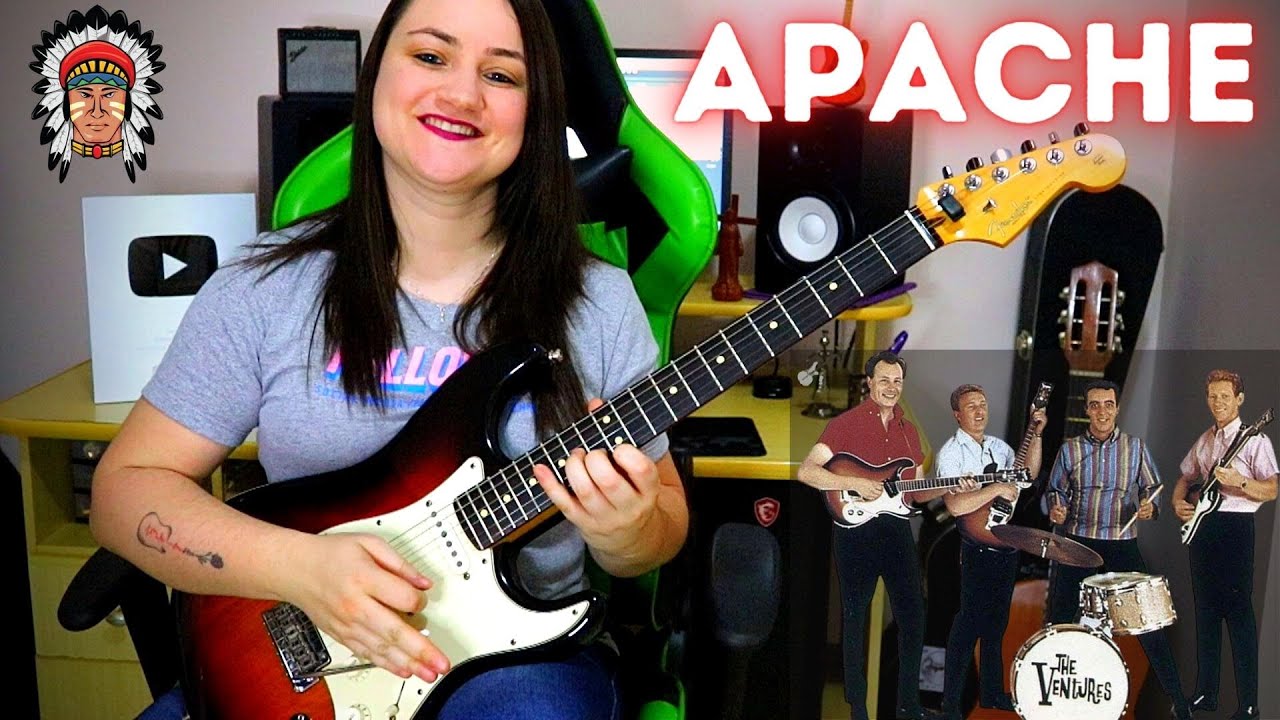 Apache (The Ventures version) by Patrícia Vargas - YouTube