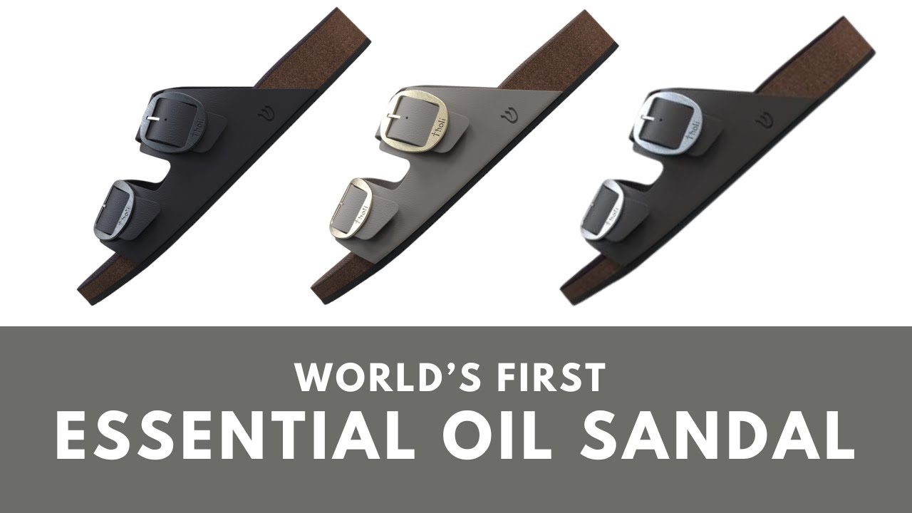 Tholi Essential Oil Sandal Prototypes Have Arrived! - YouTube