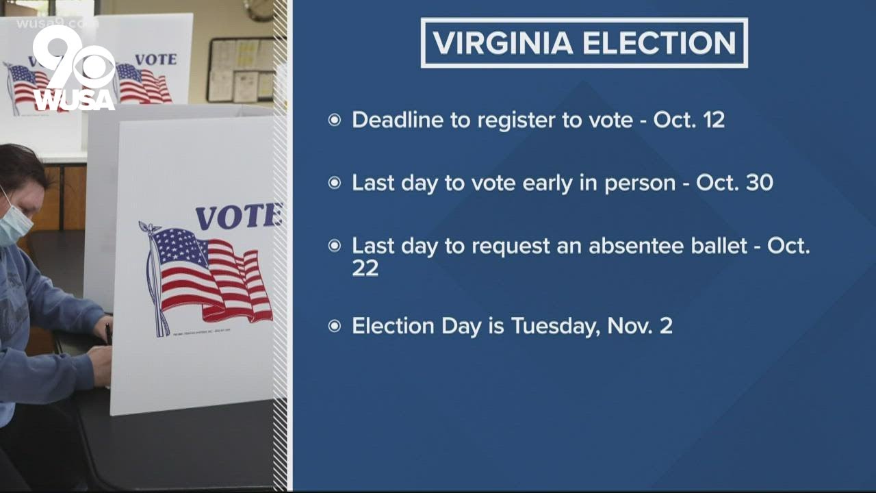 Virginia early voting begins Sept. 18. Here's what you need to know ...