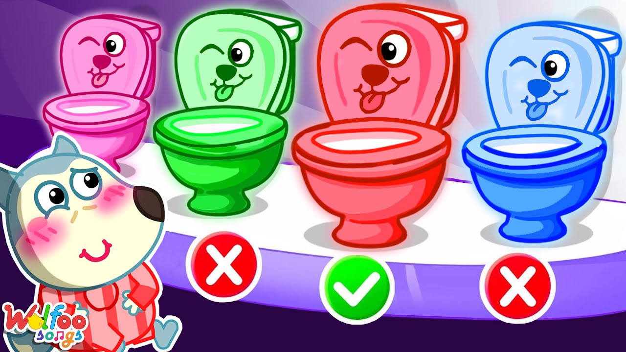 Baby Potty Training Song 🚽 Good Habits | Funny Kids Songs And Nursery ...